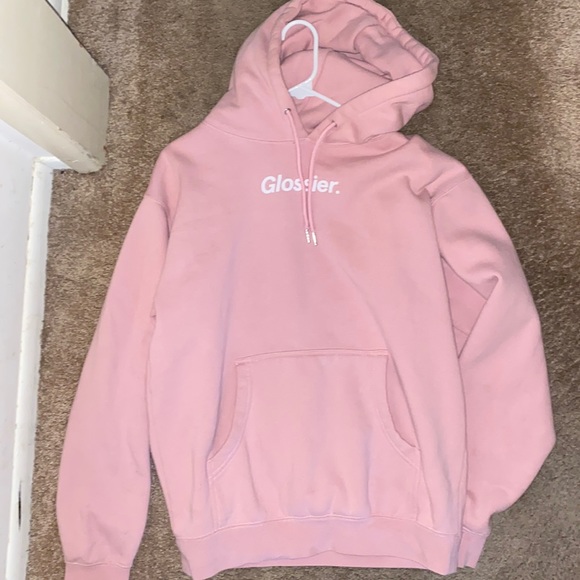 Glossier | Tops | Glossier Hoodie | Poshmark